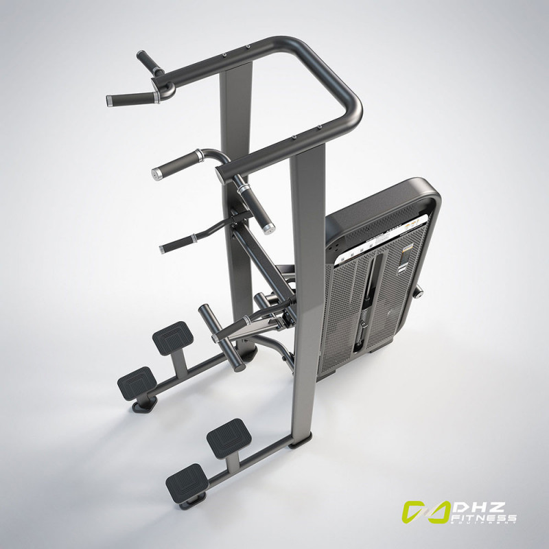 Dual Standing Assisted Dip Pull-Up Machine (Pin Loaded) | Professional ...