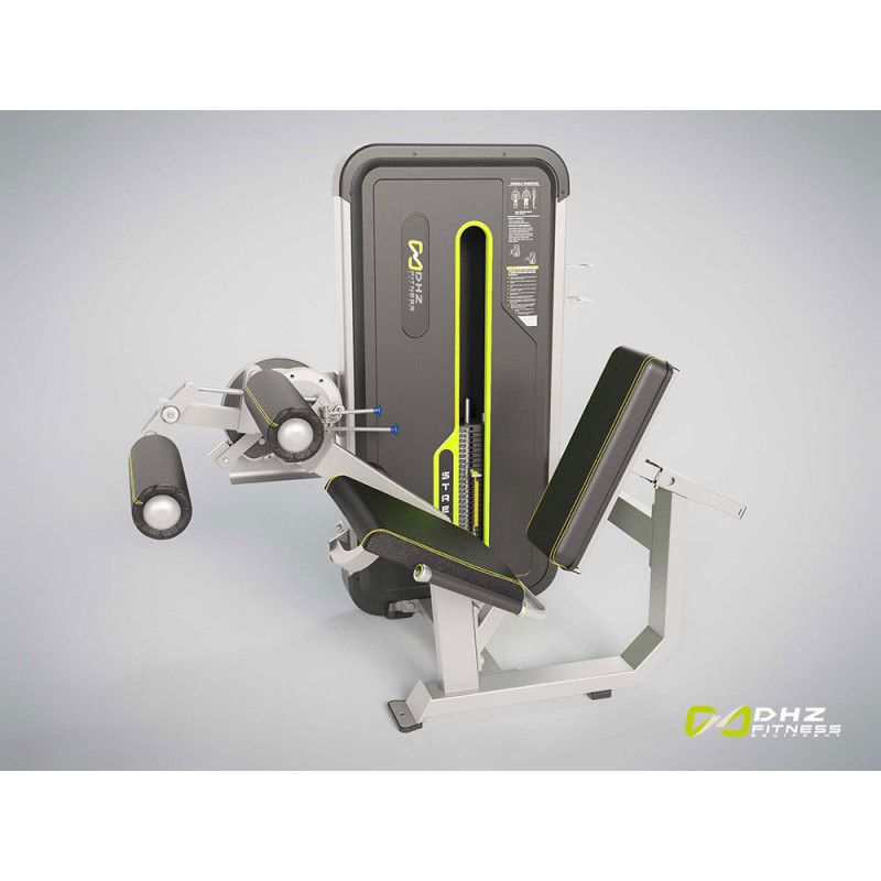 Quadriceps Extension + Seated Leg Femoral Curl Machine (Pin Loaded ...